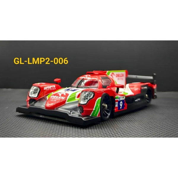 1-28 GL LMP2 #006(9) - RED/GREEN Painted Body (102mm WB) [GL Racing] G ...