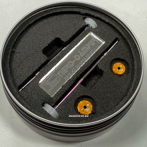 NERD ULTIMO DLC Adjustable Damper Shaft Set 10mm Piston (2pc) (TRF-OD) – Super-G R/C Drift Arena