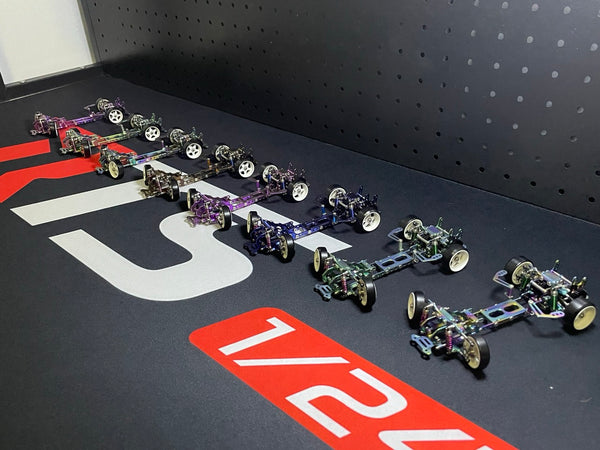 LIMITED EDITION: RTS 1-24 RWD Drift Chassis Kit - Assembled FULL Optio – Super-G R/C Drift Arena