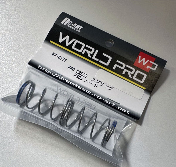 WORLD PRO - PRO GRESS R30s SPRINGS [RC-ART] WP-0170 WP-0171 WP-0172 – Super-G R/C Drift Arena