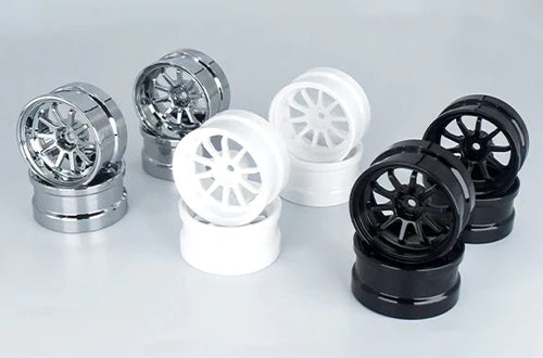 Reve D releases new rims! VR10 Multi-spokes in Chrome, Black, and Whit ...