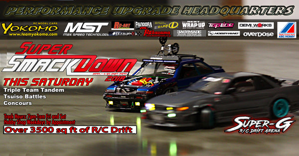 Super SmackDown 2018 (pt. 1) - Super-G R/C Drift Arena