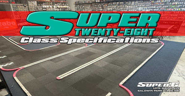Super-28 Classes and Specifications – Super-G R/C Drift Arena