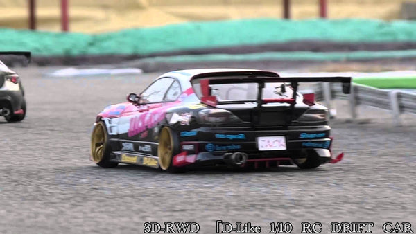 D-Like1/10 RC 3D-RWD DRIFT CAR [D-Like Video] – Super-G R/C Drift Arena