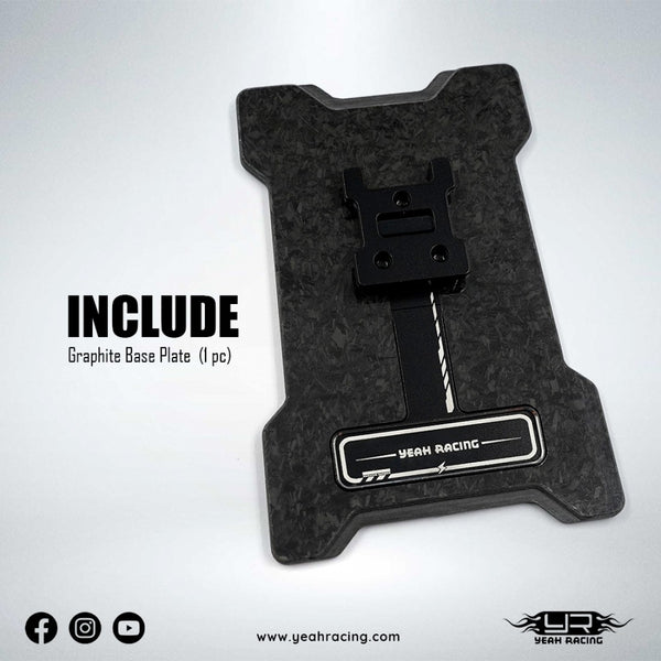 Graphite Base Plate For Noble NB4 / Pro / Plus [Yeah Racing] YA-0742BK ...