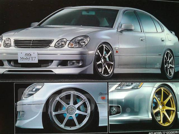 Advan AVS T7 HIGH TRACTION Wheels (YELLOW) Rims 6mm - 8mm [Topline RC ...