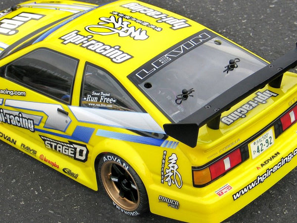 Toyota AE86 Levin Hatchback 3DR / Corolla 1-10 (190mm) Body Set - [HPI ...