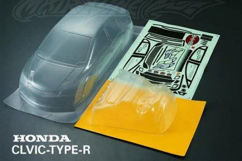 Honda Civic TYPE-R FD2 Sedan 4 Door 1-10 Body Shell [Matrixline] 20120 ...
