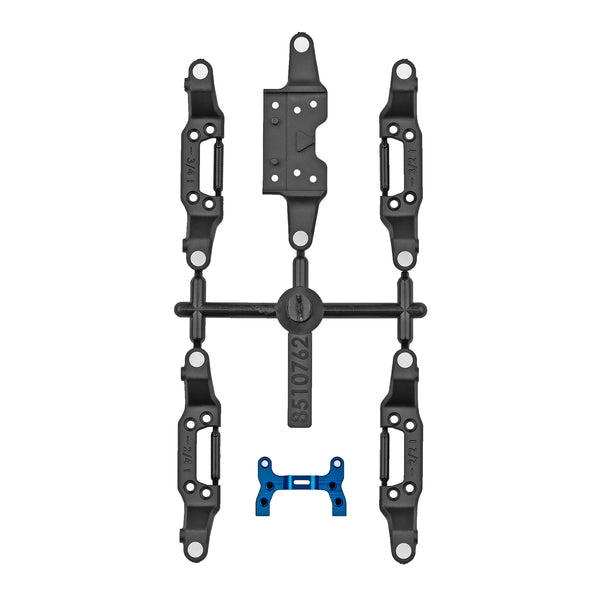 RC28R Upper And Lower Front Arm Set RC28 [Associated] 21634 – Super-G R ...