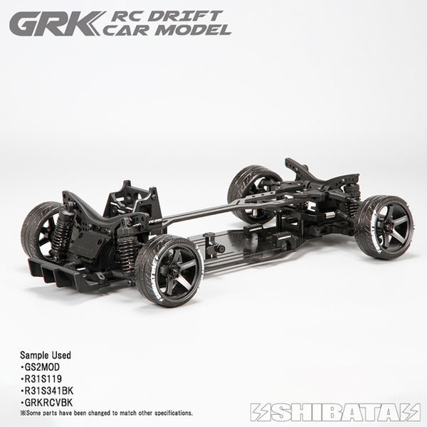 GRK-R Motor Mount Unit Set Conversion for GRK4 GS2EVO GS2MOD (Red Blac ...