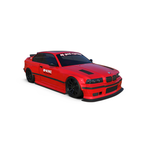 BMW M3 E36 GR Works w Bodykit 1-10 Drift Body Shell [24K] TAF21001 ...