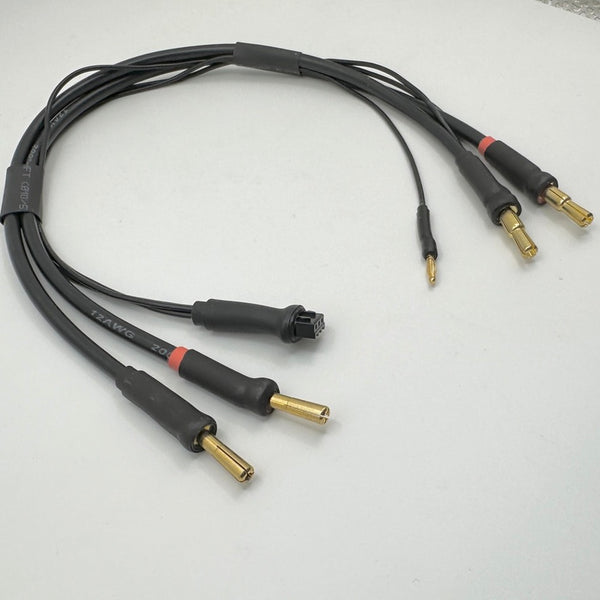 Reflex Jumper Cables - PRO HD 4mm to 4mm / 5mm Bullets Balance 2S LIPO ...