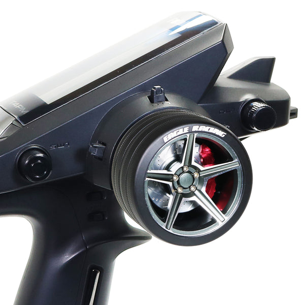 SP Metal Grip Steering Wheel (5-Spoke) (Gun Metal) [Eagle Racing] 3957 ...