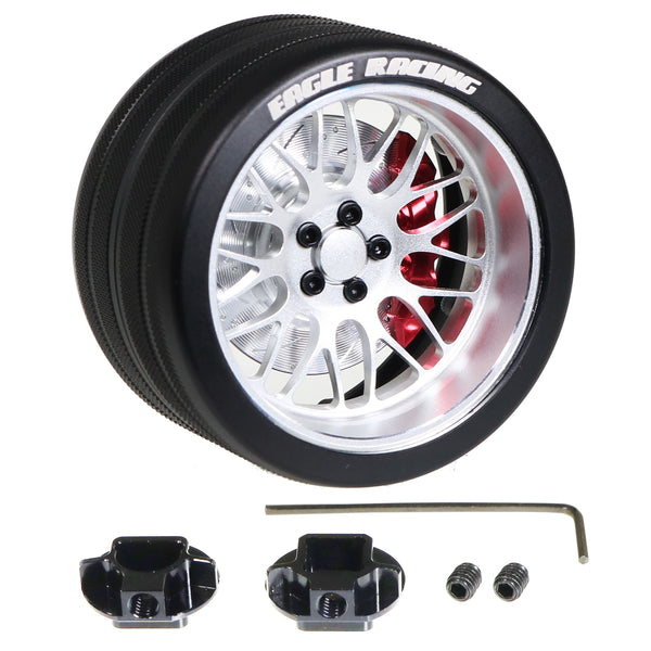 SP Metal Grip Steering Wheel (BBS MESH) (Silver) [Eagle Racing] 3957-B ...