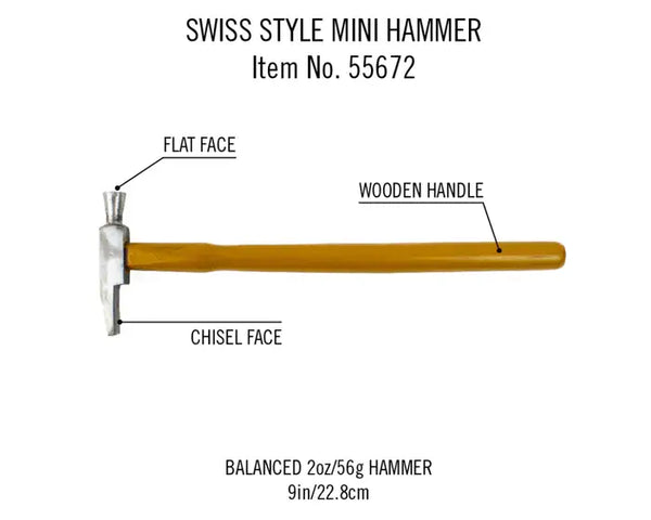 Swiss Style Mini Hammer (2oz) [Excel] EXL55672 – Super-G R/C Drift Arena