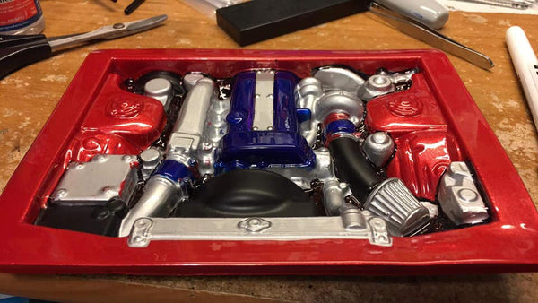 1/10 SR20 Lexan Engine Bay [SRC] SDW-S20EBAY – Super-G R/C Drift Arena