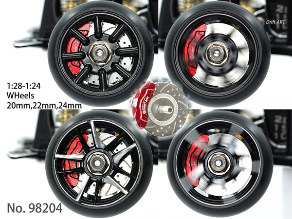 DA3 Aluminum CNC Simulation Brake System For DA3 DA4 [Drift Art] 98204 ...