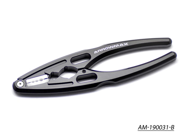 Multi Shock Clamp V3 Shock Shaft Pliers (BLACK) [Arrowmax] AM-190031 ...