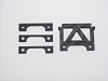 CARBON Adapter Plate Kit for MINI-Z BODY (use with BM001) [PN Racing ...