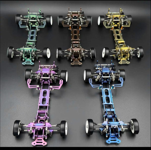 LIMITED EDITION: RTS 1-24 RWD Drift Chassis Kit - Assembled FULL Optio – Super-G R/C Drift Arena