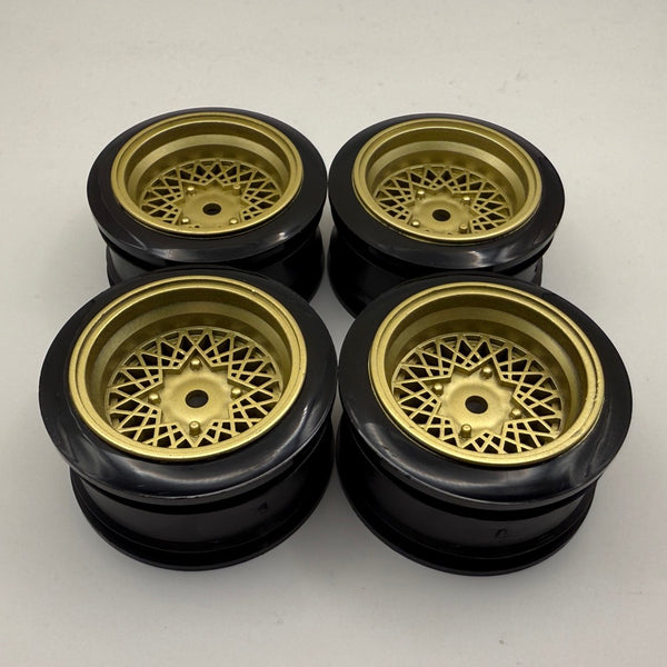 1-10 SSR REVERSE MESH RIMS (GOLD) +6 (4 PACK) (INCH DOWN) [K FORCE] KF ...