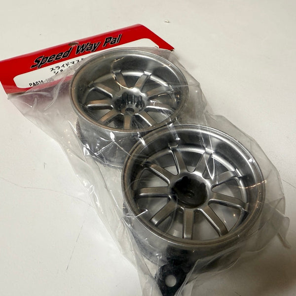 Slide Master WORK D9 - 10mm SILVER 1-10 Rims Wheels [Speed Way Pal] PA ...