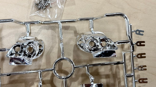 Subaru Impreza STI Hawkeye Light Buckets LED Holders (chrome finish ...