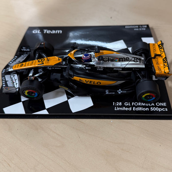 1-28 GL Formula One Body Set #4 - Silver / Black (BR81 ) [GL Racing] G ...