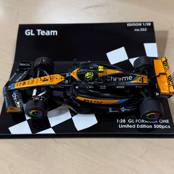 1-28 GL Formula One Body Set #3 - Orange / Black (AU4 ) [GL Racing] GL ...