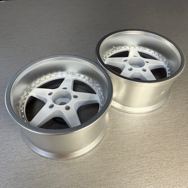 WORK EQUIP 05 MATTE WHITE w/ CHROME LIP 6mm 8mm [LAB] LW-0106MWEA LW-0 ...