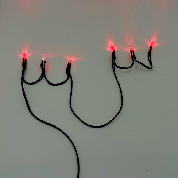 5mm 6x LED (RED) (6 led 1 plug) for ATTACK LIGHT KIT [Scale Reflex] SR ...