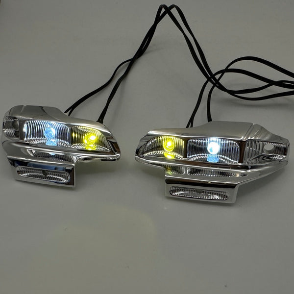 5mm HELLA YELLOW / WHITE LED (4 led 1 plug) for ATTACK LIGHT KIT [Scal ...