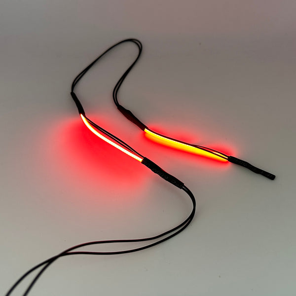 REFLEX FLEXSTRIPS - DUAL RED LED Optics LIGHTS (flexible) ANGEL EYE HA ...
