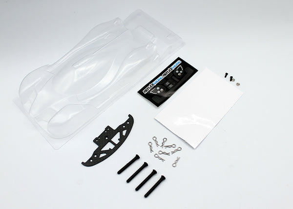 Lumpy (LMP3 with Fin) 1-28 Lexan Body + RX520 Front Bumper / Post Kit ...