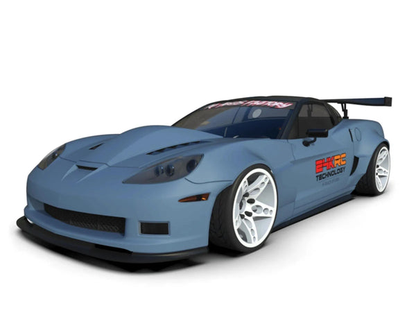 2004 Corvette C6 Z06 D-Saito Wide Body Kit [24k / ARLOS] TAF70014 ...