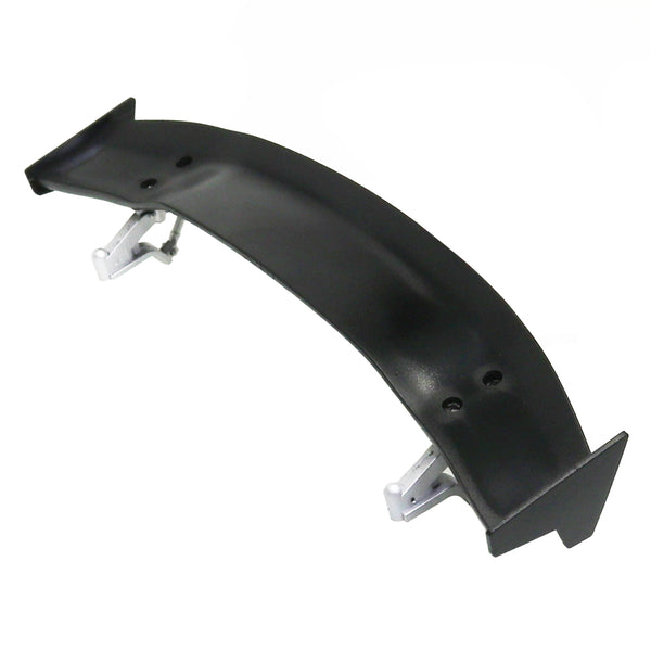 1/10 BLACK SPOILER 1093 Style (187mm) with SILVER (LOW) WING STANDS ...