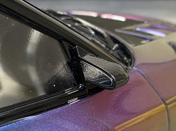 Door Mirror (Aero Type 1｜Carbon Style) (w- Chrome Decal) [Pandora] PAB ...