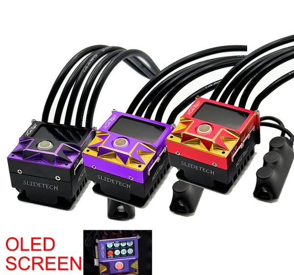 SlideTech Drift Sensored 1/10 160A ESC w/ OLED Screen [Furitek] FUR-26 ...