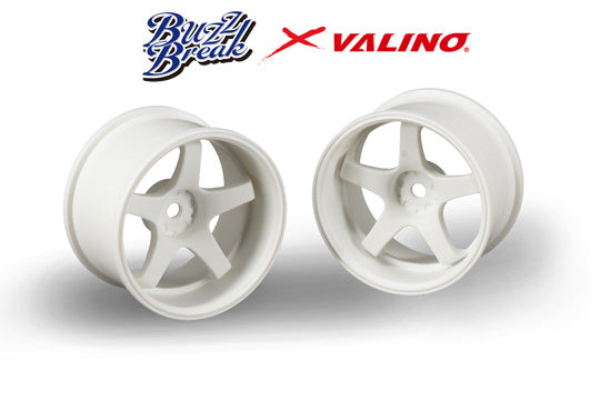 VALINO GV117D R-SPEC WHITE 9mm *WIDE* 30MM High Traction [Overdose] BB ...