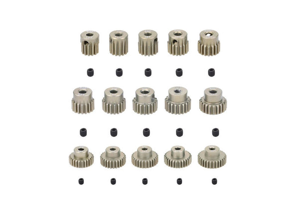 REFLEX PINION GEAR with SET SCREW (Hard Anodized Aluminum) - 48P - 14T ...