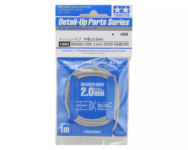 2.0mm Braided Hose 1/10 Scale Accessory [Tamiya] 12662 – Super-G R/C ...