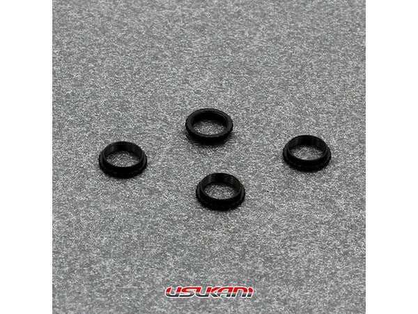 AL Adjust nut (4pcs) Spring Adjusters for 1/24 Hydraulic Shocks [Usuka ...