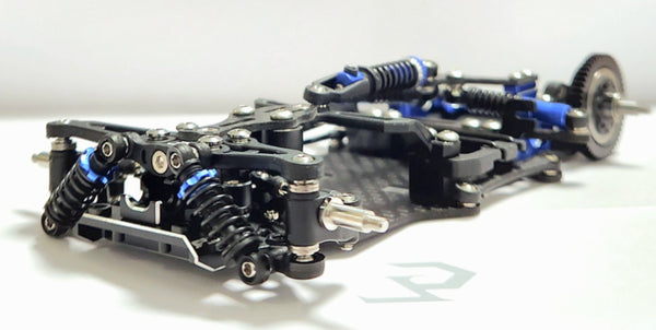 GL-GTR 1-28 RWD Chassis Kit (98mm Wheelbase) GTR [GL Racing] GL-GTR-SE ...