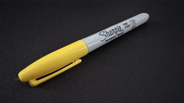 TRANSPARENT YELLOW Fine Point PERMANENT MARKER [Sharpie] YELLOW-SHARPI ...
