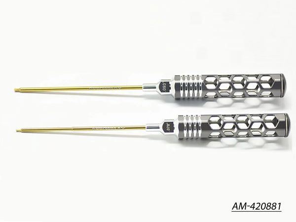 Ball Driver Set.078, .093, X 120MM - 2-PIECE, Honeycomb [Arrowmax] AM ...