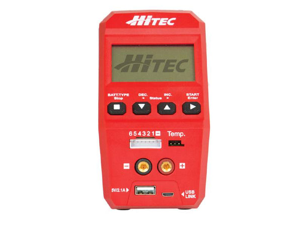 Hitec RDX1 AC-DC Charger 2S 3S Lipo Nimh LiFe Nicad [Hitec] 44245 ...
