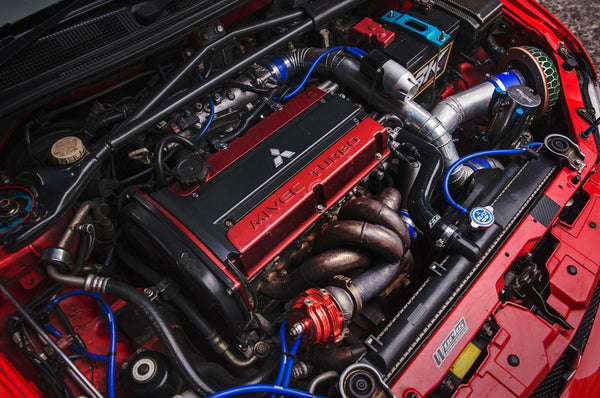 4G63 Evo - Eclipse Polycarbonate Engine Bay (Clear) [APlastics] 4G63 ...