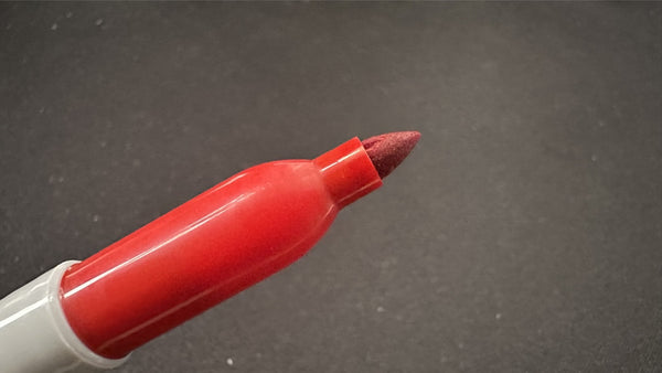 TRANSPARENT RED Fine Point PERMANENT MARKER [Sharpie] RED-SHARPIE ...