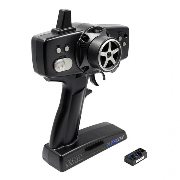 XTR-03 3-CHANNEL 2.4GHZ RADIO TRANSMITTER SET w- Receiver [MST] 600003 ...