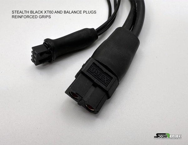 Reflex Jumper Cables - PRO HD XT60 to 4mm - 5mm Bullets Balance 2S LIP ...